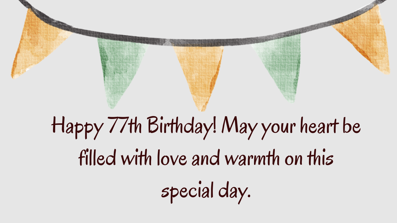 77th Birthday Wishes: Birthday Wishes for 77 Years Old [350+] - Wishes Mine