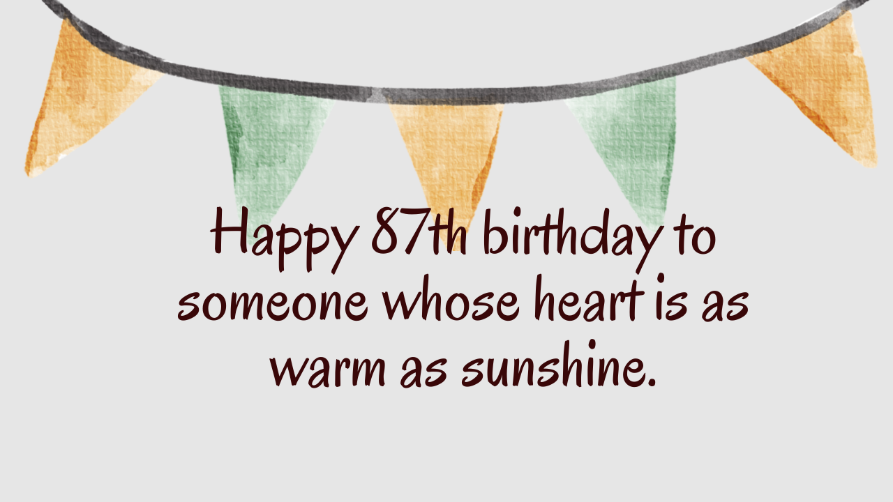 87th Birthday Wishes: Birthday Wishes for 87 Years Old [350+] - Wishes Mine