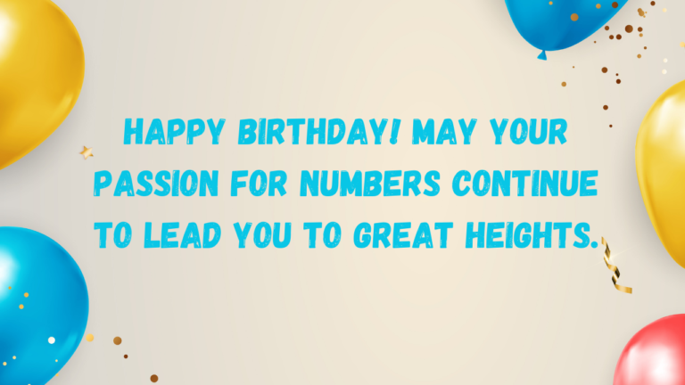350+ Happy Birthday Wishes for Accountant | Wishesmine