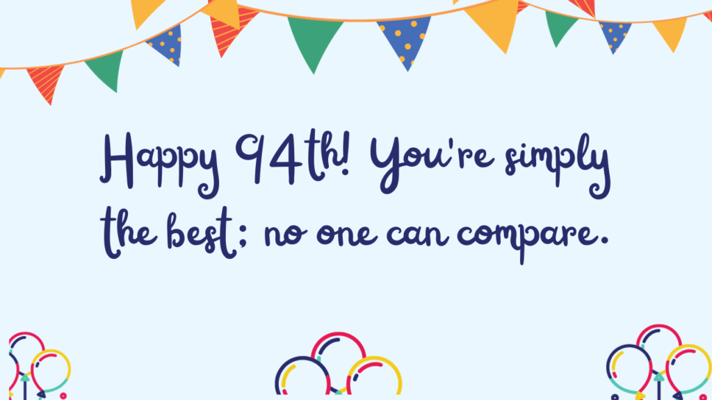 94th Birthday Wishes: Birthday Wishes for 94 Years Old [350+] - Wishes Mine
