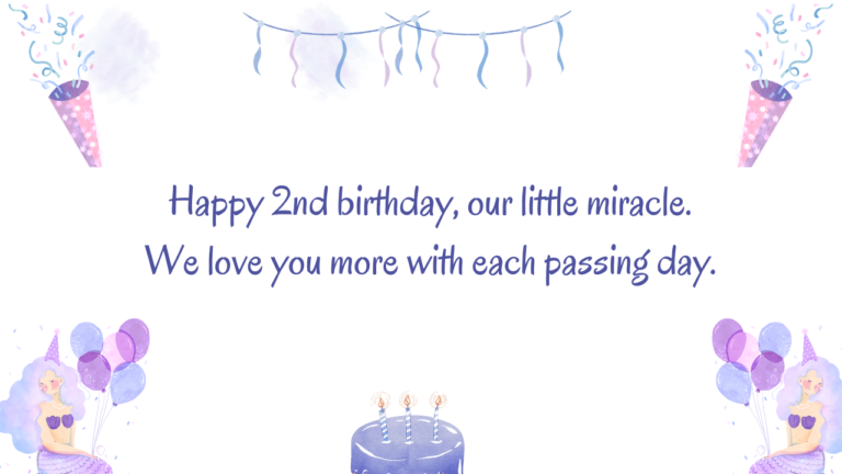 Birthday Wishes for 2 Years Old Son [350+] - Wishes Mine